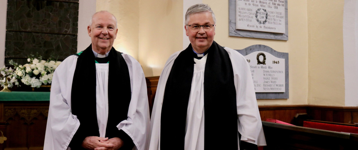 Revd Capt Isaac Hanna introduced in Kilmegan and Maghera | Down and Dromore